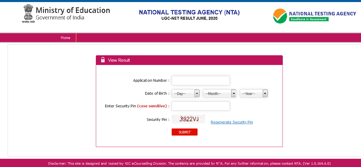 NTA Released Results – UGC NET June 2020 – SAAI Academy