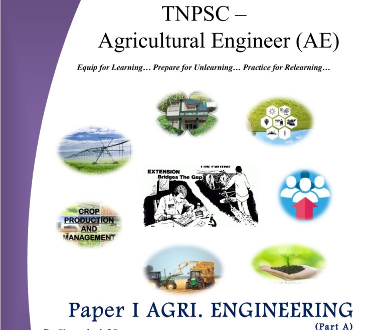 TNPSC Agricultural Engineering Syllabus 2026 & SAAI Model Test series ...